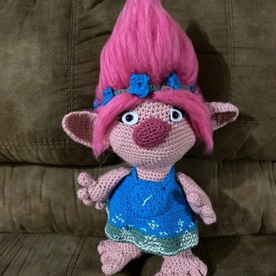 Fuzzy Troll Crochet Pattern - Etsy