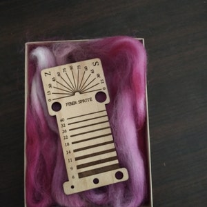 Spinner's Multitool Spinning Control Card With Twist Angle and Diz - Etsy