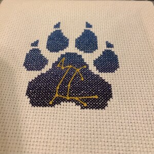 Groovy Flower Cross Stitch Pattern PDF Smiley Flower Cross | Etsy