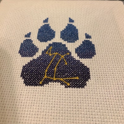 Lark Bunting Crossed Wing Collection Vintage Cross Stitch - Etsy