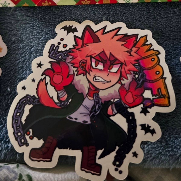 MHA Kitty Stickers - Etsy