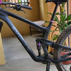 Custom Made Intense Style Bike Frame Decals Stickers. Made - Etsy