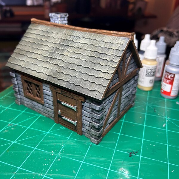Rubble Building A WW2 Wargaming Terrain. 3D Printed for Bolt Action ...