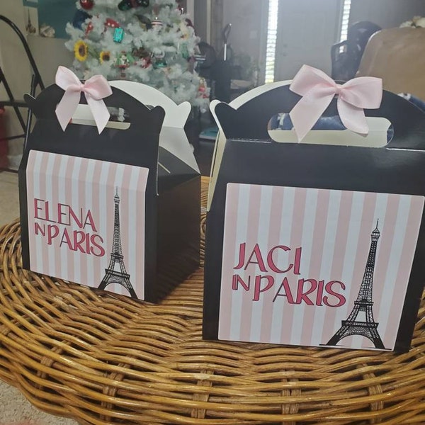 Hen Party Box | IN PARIS | Personalised Luxe Gift Favour Boxes Girls ...