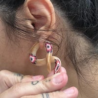 Ear Plugs, Homemade Ear Plugs, Earring Gauges, Millefiori Ear Plugs ...