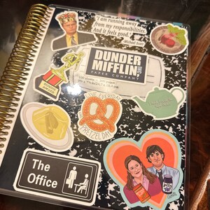 The Office Vinyl Sticker Meredith Palmer Sticker Fun Run - Etsy