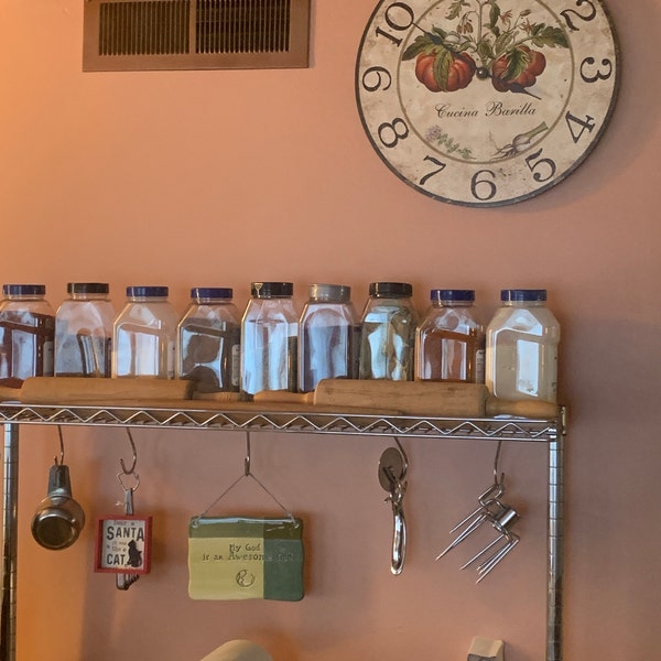 Personalized Italian Kitchen Clock - Etsy