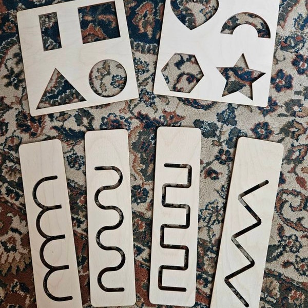 Line Tracing Stencils - Etsy