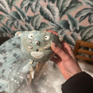 The Magic Animal Shrines Handmade Ceramic Anima Wall Shelf, Candle ...