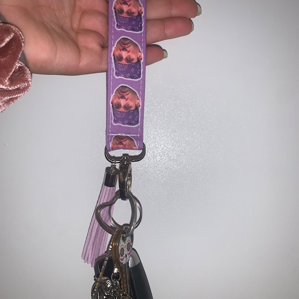 Prison Mike Keychain Wristlet | Michael Scott | Office Gifts for Best ...