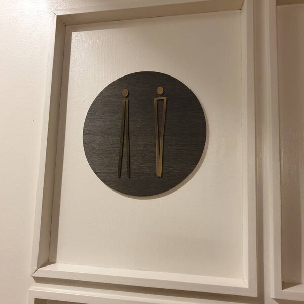 Luxury Bathroom Door Sign, Bathroom Sign, Bathroom Decor, Cabin Sign ...