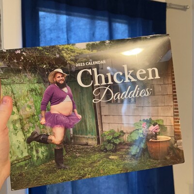 Chicken Daddies Wall Calendar 2024 Better Hens & Gardens - Etsy