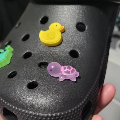 Glow in the Dark Charmed Llama Croc Charm - Etsy