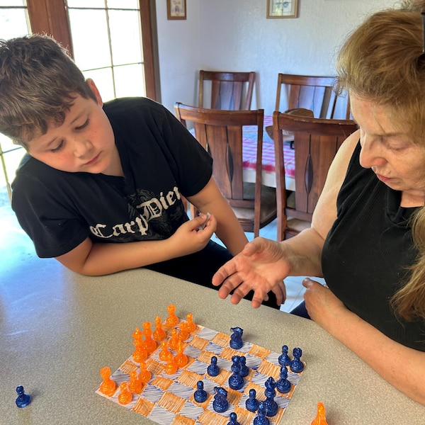 Replacement Glitter Resin Chess Pieces ONLY | Enchanted Opal & Chunky ...