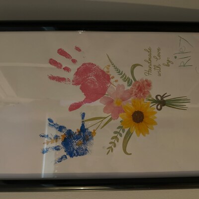 20 Valentine Handprint Art Printable Valentine's Day Classroom Mom ...