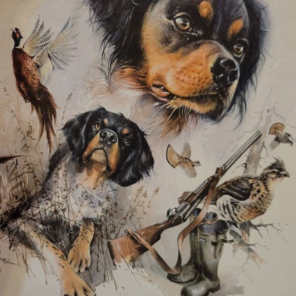 German Shorthaired Pointer Print, Pointer Art, German Pointer, Hunting ...