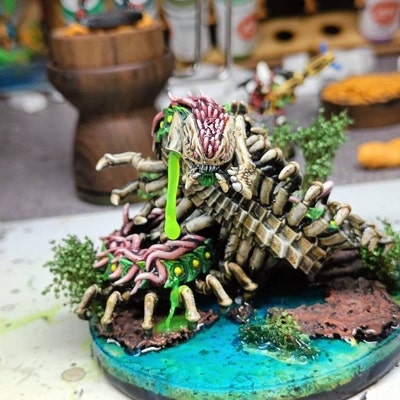 Giant Centipede Epic Miniatures Infested Woodlands 3d Printed 4k Resin ...