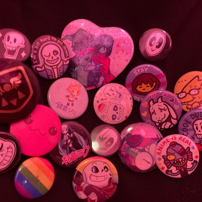 WING DING Button Badges Set of 4 1 - Etsy