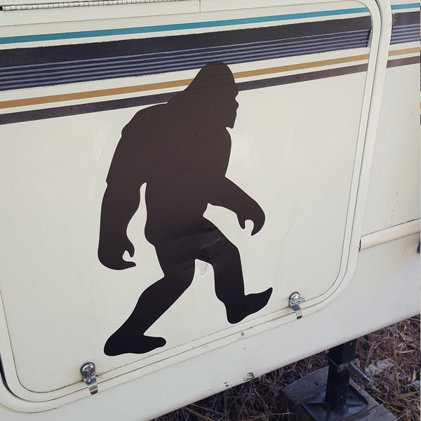Bigfoot RV Decal: Sasquatch Camper Trailer Vinyl Decal - Etsy