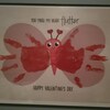You Make My Heart Flutter / Handprint Footprint Butterfly / - Etsy