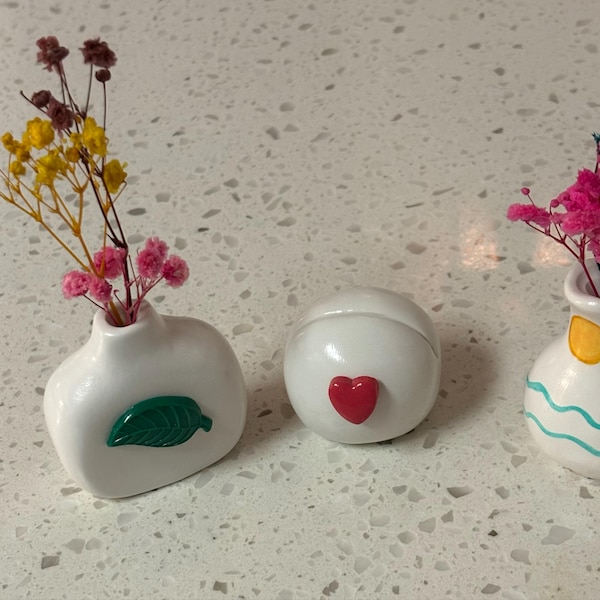 Handcrafted Photo Stand / Polaroid Photo Stand / Handshaped From Clay ...