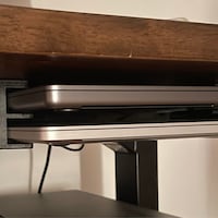 Under Desk Double Decker Laptop Holder Mount | Fits Double the Laptops ...