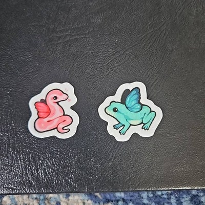 Croc Dog Sticker / Shiba Inu Sticker / Puppy Sticker / Animal Sticker ...