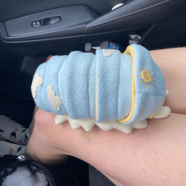 Isopod Roly Poly Pillbug Plush Animal Sewing Pattern .pdf Tutorial Wood ...