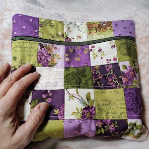 Autumn Patchwork Medium Project Bag - Etsy