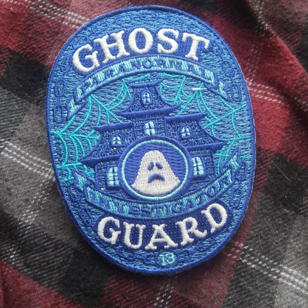 Ghost Guard: Paranormal Investigator Embroidered Patch - Glow-in-the-dark | Ghost | Paranormal ...