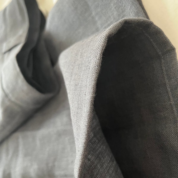 High Waisted Linen Pants GINGER: Tapered Ankle Trousers - Etsy