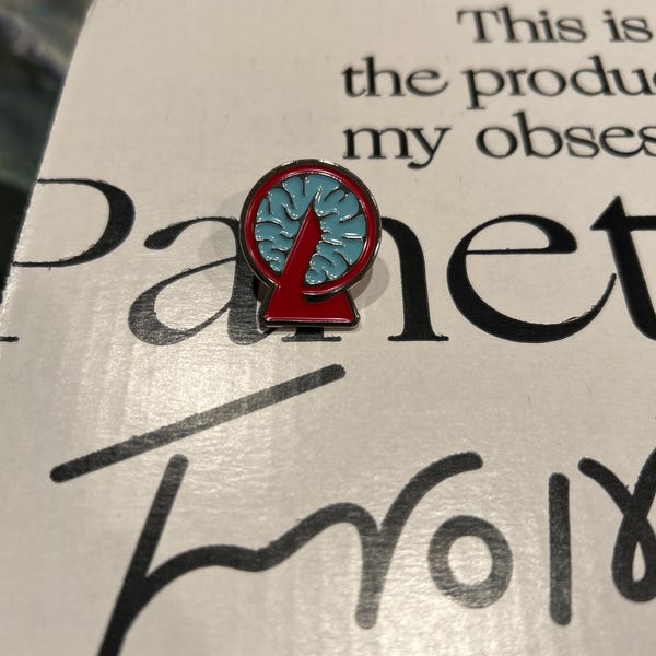 Lobcorp Logo Enamel Pin - Lobotomy Corporation Monster Management Sim ...