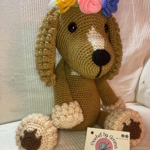 Cocker Spaniel Crochet Pattern - Etsy