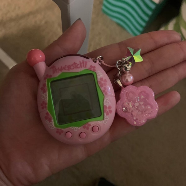Tamagotchi V3 Ichigotchi Keychain Charm - Etsy