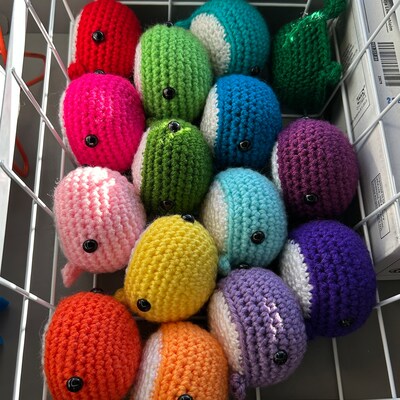 Crochet No-sew Whale PATTERN, Crochet Whale Amigurumi, Amigurumi Whale ...