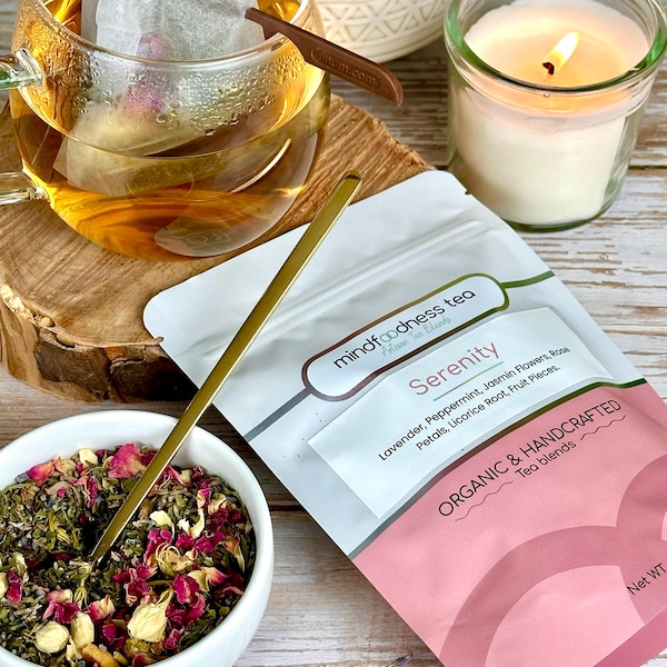 Tea Lovers Gift Box Teapot Gold Teaspoon Herbal Teas Loose Leaf Crafted ...