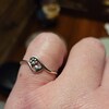 Sterling Silver Peace Sign Toe Ring, Peace Sign Midi Ring, Silver Peace ...