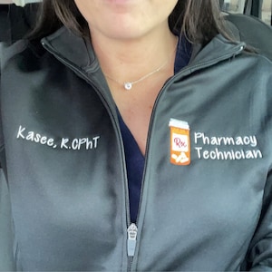 Pharmacy Tech Jacket Pharmacy Technician Jacket Pharm Tech Cpht Jacket ...