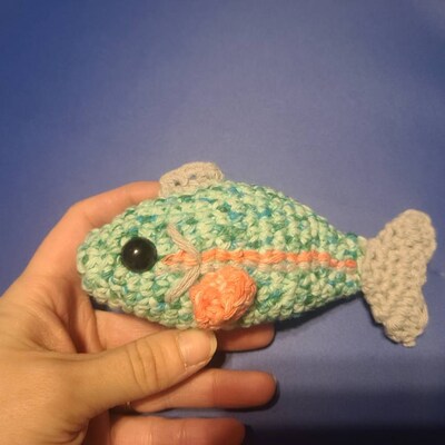 PATTERN: Ripple the Rainbow Trout Pattern Amigurumi Rainbow Trout ...