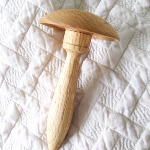 Darning Mushroom With Rubber Band, Mending Mushroom, Darning Tool ...