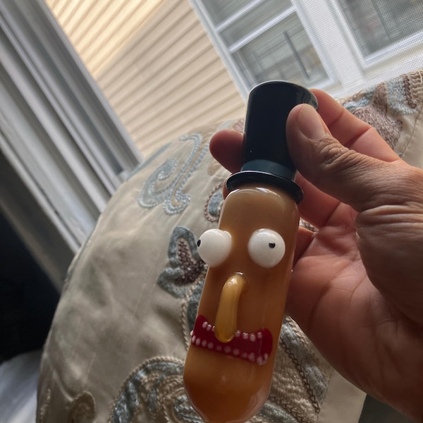 Poopy Pance Glass Blown Tobacco Pipe - Etsy