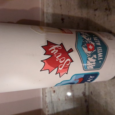 6-pc Canadian Sticker Set Planner Stickers Laptop iPad Water Bottle ...