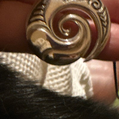 Maori Koru in Solid Sterling Silver 925 Pendant . Hand Crafted - Etsy