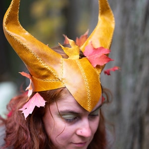 PDF Pattern Leather Horns Headpiece - Etsy