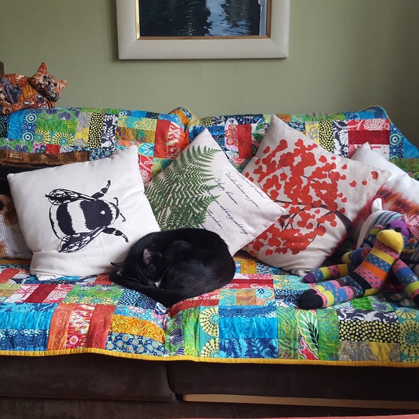 Handcrafted Patchwork Cards Made to Order - Etsy