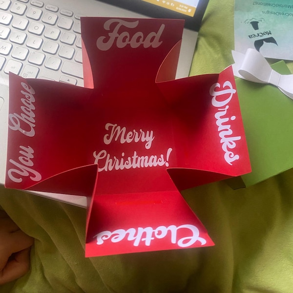 Pop Open Gift Card Box - Gift Card Holder - Baskets & Boxes - 2023 ...