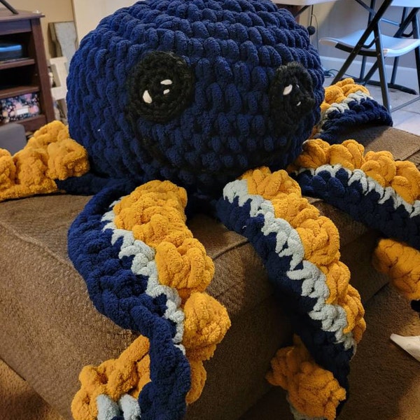 Bubbles the Giant Octopus Pattern! - Etsy