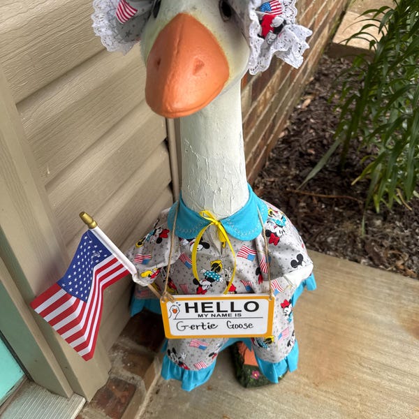 Porch Goose Outfit - Fall "henry the Scarecrow" Lawn Goose Outfit ...