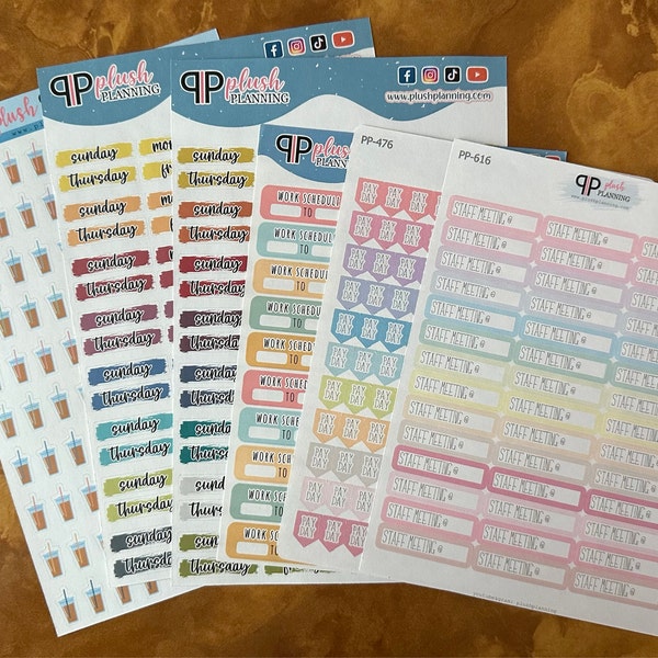 IEP Meeting Box Planner Stickers, Appointment Stickers, Meeting ...