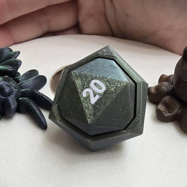 3D Printed Panic Button Fidget Clickers, Big Red Stop Button Clickers ...